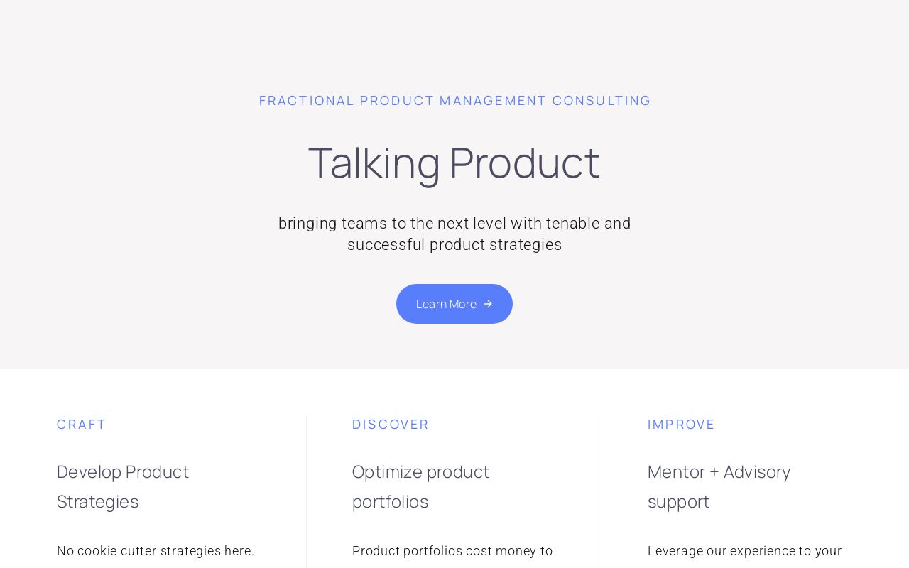 Product Talk
